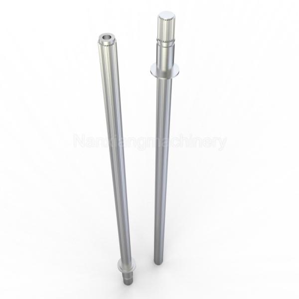 Quality High Torque Twin Screw Hexagonal Shaft  Spline Extruders Screw Shafts For Petrochemical for sale