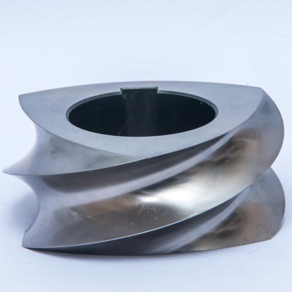 Quality HRC58 - HRC62 Screw Elements Extruder Segments Wear Resistant Covey Screw Element For Puffed Food for sale
