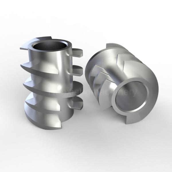 Quality Heat Treated Twin Screw Extruder Parts 20mm Extruded Parts For Polymer Mixing for sale