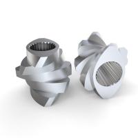 Quality Low Shear Heat TDK Screw Element Twin Extruder Screw Parts For Food Processing for sale