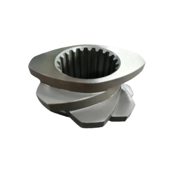 Quality 316L Heat Treatment Kneading Block 0.02mm Tolerances Reverse Pumping Extruder Components for sale