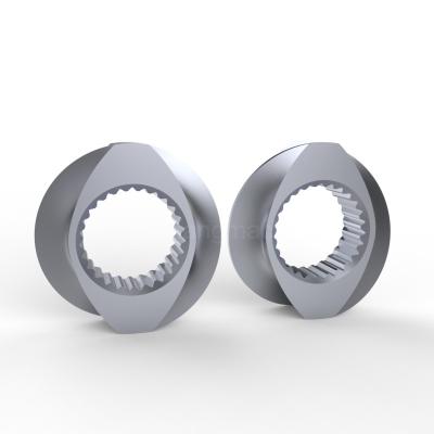 China Op maat gemaakte tweeschroeftransitieelementen Extruder Schroef zandblaaspoeling voor kunststoffen for sale