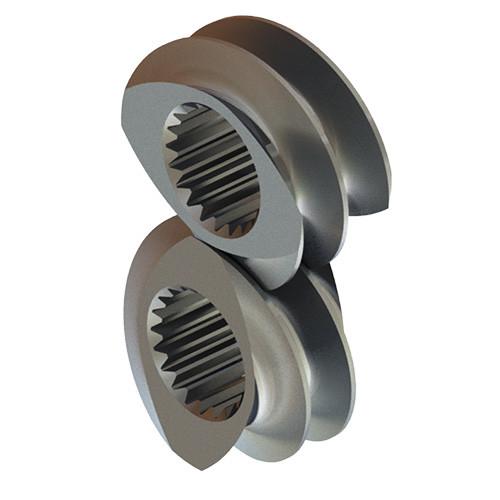 Quality Corrosion Resistant Compression Segments Extruder Components Wear Resistant  Diameter 10mm To 300mm for sale