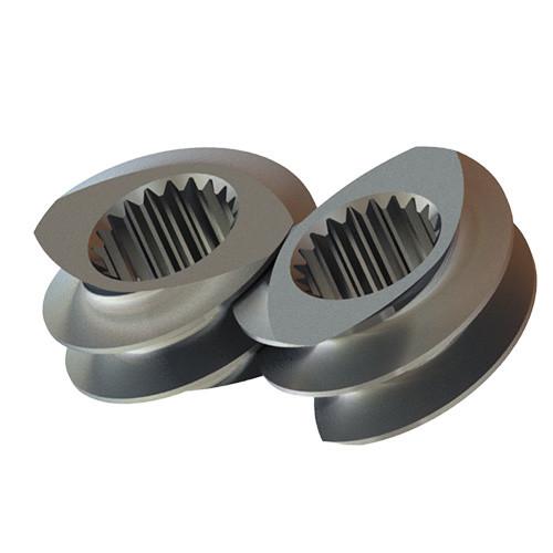 Quality Dia 10mm Compression Elements Vacuum Hardening Twin Screw Elements For Rubber for sale