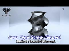 Buss Twin Screw Extruder Parts Alloy Extruder Components For Plastics Production