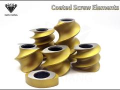 Hoge slijtvastheid Twin Screw Extruder Parts Single Flighted Screw Element For Twin Screw Extruder