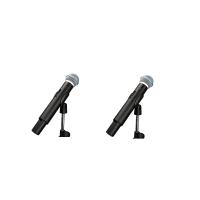 China Pilot Tone Squelch UHF Wireless Microphone Handheld Eliminating RF Interference 100M for sale