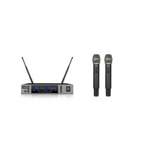China Wireless Handheld Dynamic UHF Microphone System Suitable For KTV Boxes Classrooms for sale