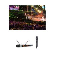 China Long Use Range Wireless UHF Microphone With Stable Transmission for sale