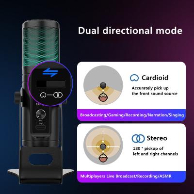 Cina Monitoraggio in tempo reale pronto per l'uso del microfono dinamico di gioco USB2.0 in vendita