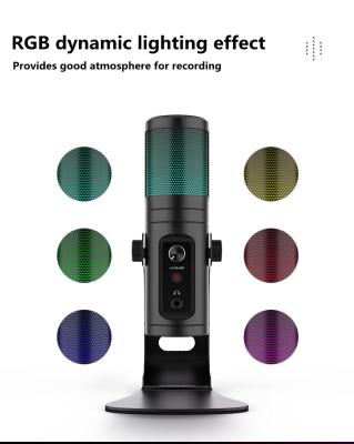 China 20Hz - 20KHz Plug And Play USB2.0 Dynamic Gaming Microphone for sale