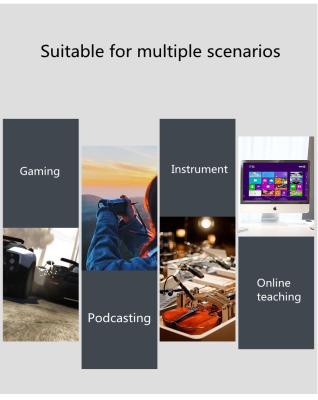 Cina Anti microfono di gioco del condensatore di USB del supporto di scossa di vibrazione per il mackintosh del PC PS4 PS5 in vendita