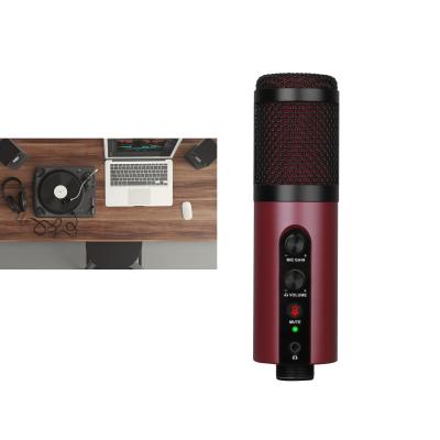 中国 20Hz-20KHzサウンド カード85dB SNRが付いている手持ち型のコンデンサ マイクロホン 販売のため