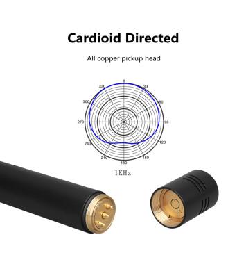 Cina voce cardioide del microfono a condensatore 21mmX166mm dello studio 3mA chiara in vendita