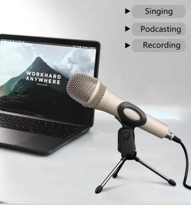 中国 Youtube Vloggingのための澄んだ音3mAのスタジオのコンデンサ マイクロホン 販売のため