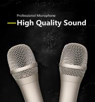 China 140dB SPL Cardioid Dynamic Vocal Microphone Plug And Play Handheld for sale