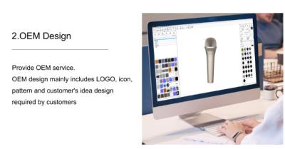 Cina Microfono d'istruzione online del cavo del ODM XLR dell'OEM del microfono a condensatore dello studio in vendita
