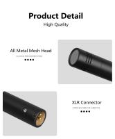 China CE ROHS Studio Condenser Microphone Plug And Play 140dB SPL for sale