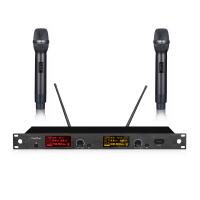 China Studio UHF Wireless Live Recording Microphone 100V-240V Transmitter Sync for sale