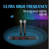 China 30MHz Bandwidth Dynamic Wireless Handheld Microphone System Array Antenna Design for sale