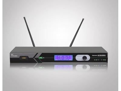 Cina PLL ha sintetizzato il sistema senza fili a doppio canale 100M Operating Range del microfono di frequenza ultraelevata in vendita