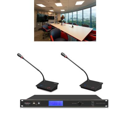 China Digitale van de Conferentiesysteem 6-10 van de FM Draadloze Vergadering de Urenlevensduur batterij Te koop