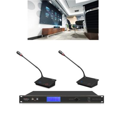 China Digitale van de Conferentiesysteem 6-10 van de FM Draadloze Vergadering de Urenlevensduur batterij Te koop