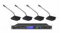 China GESTTON Table Top Wireless Conferencing System IR SYNC Configuration for sale