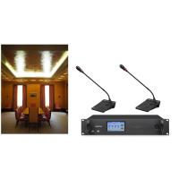 China UHF 4 channels Wireless Conferencing System 128 Unit Camera Tracking for sale