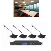China OLED Screen Microphone Wireless Conferencing System DC 12V-18V for sale