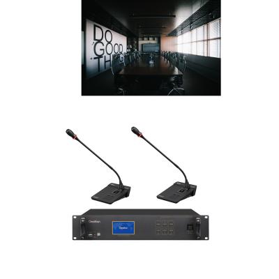 China 620-850MHz Overeenkomst van de het Systeem105db SNR Camera van het Desktop de Draadloze Confereren Te koop