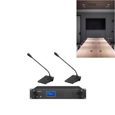 China UHF het Systeem Hyper Cardioid Gooseneck van de 3 Kanaal Draadloze Microfoon Conferentiemicrofoon Te koop
