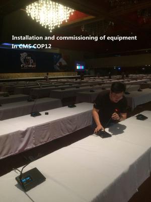 China controle de unidade principal falador do sistema de conferência de Digitas da distância 1500px à venda