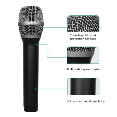 China Podcast-Strömen Metall-Mesh Head Studio Condenser Microphones 65dB SNR zu verkaufen