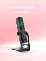 China 98dB SNR 5V USB2.0 Stereo Computer Microphone With Mute Button for sale