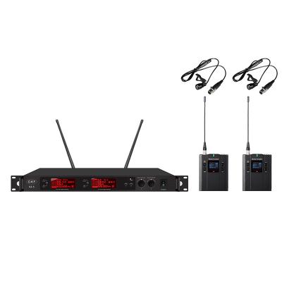 中国 XLRは段階の性能のためのUHFの無線マイクロフォンのバランスをとった 販売のため