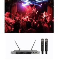 China Wedding Stage True Diversity UHF Beta58 Wireless Microphone System Anti Howling Automatic for sale