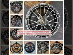 2021 22 Inch P-Orsche Refurbished Alloy Wheel Rim Hub Forjado C-Ayenne 718taycan P-Alamela M-Acan911