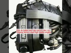 B-M-W N46N N42 E90 E60 X1 318i 2.0L Original factory used high quality engine