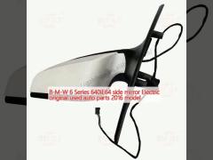 B-M-W 6 Series 640iE64 side mirror Electric original used auto parts 2016 model