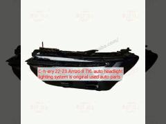 C-h-ery 22-23 Arrizo 8 TXL auto headlight lighting system is original used auto parts