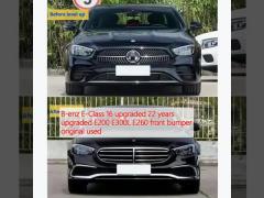 B-enz E-Class 16 upgraded 22 years upgraded E200 E300L E260 front bumper original used