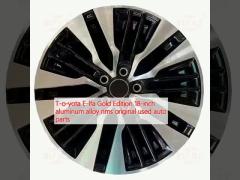 T-o-yota E-lfa Gold Edition 18-inch aluminum alloy rims original used auto parts