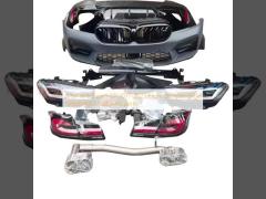 B-M-W 6シリーズ GT 2017-2023 中古 バンパー 組立 フロントグリル ヘッドライト 中古自動車部品