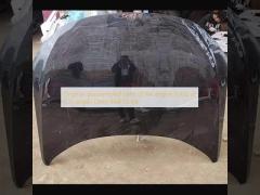 Original disassembled parts of the engine hood of C-h-angan Deep Blue 03 car