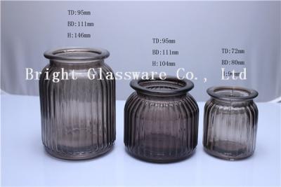 China spray color glass candle jar wholesale for sale