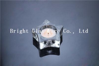 China Hot selling crystal glass candle holder with cheap price for sale