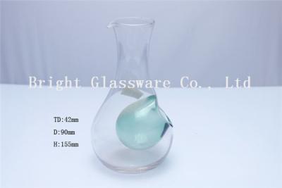 China small blown glass wine decanter glass water bottle cheap for sale