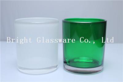 China Colorful Press Glass Candle Holder With Cheap price for sale