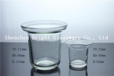 China Glass Candle Holder, glass cup for sale